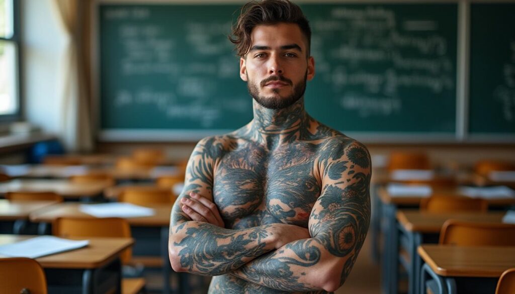 L’homme le plus tatoué de France : Plongée dans l’encre et l’excès 🖋️🔥